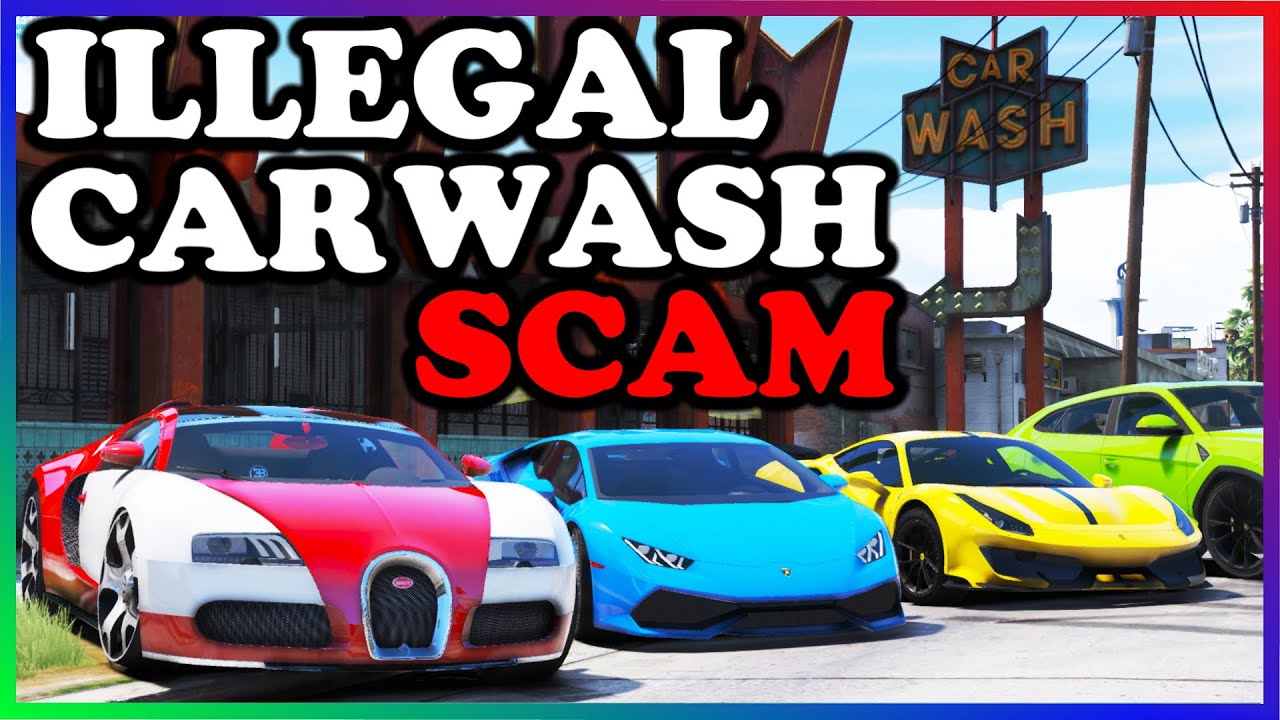 GTA 5 Roleplay - FAKE CAR WASH SCAM | RedlineRP - YouTube