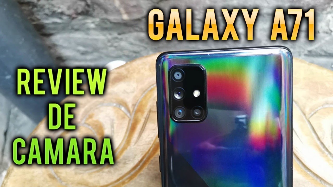 Galaxy A71 camara - YouTube