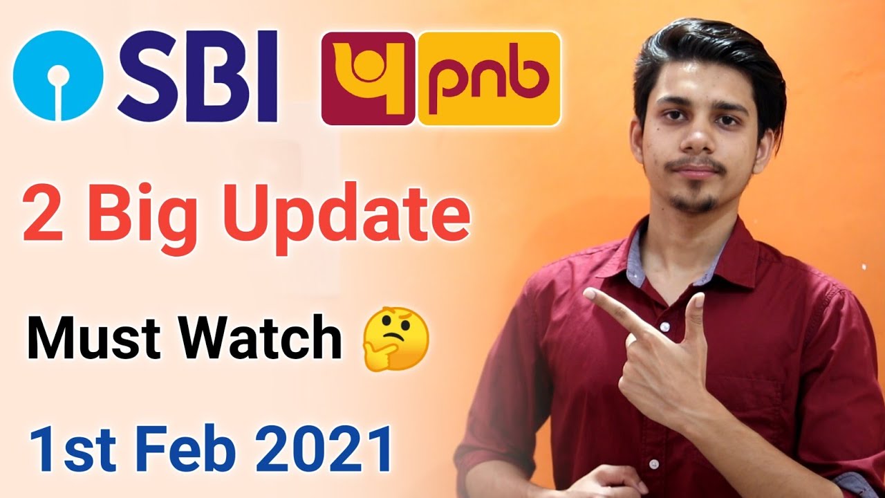 SBI and PNB Bank 2 Big Update ¦ SBI Bank Email Otp Closed ¦Pnb Atm Cash ...