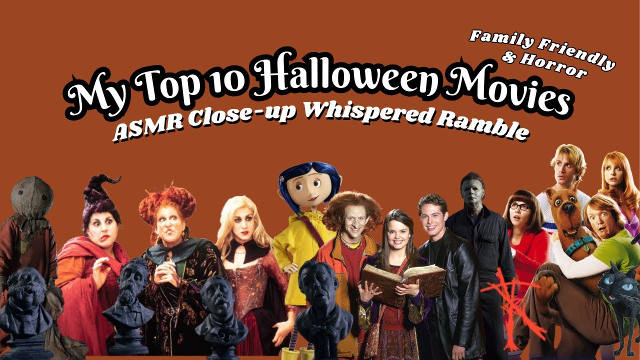 [ASMR] whisper-rambling about halloween movies 🎃👻 - YouTube