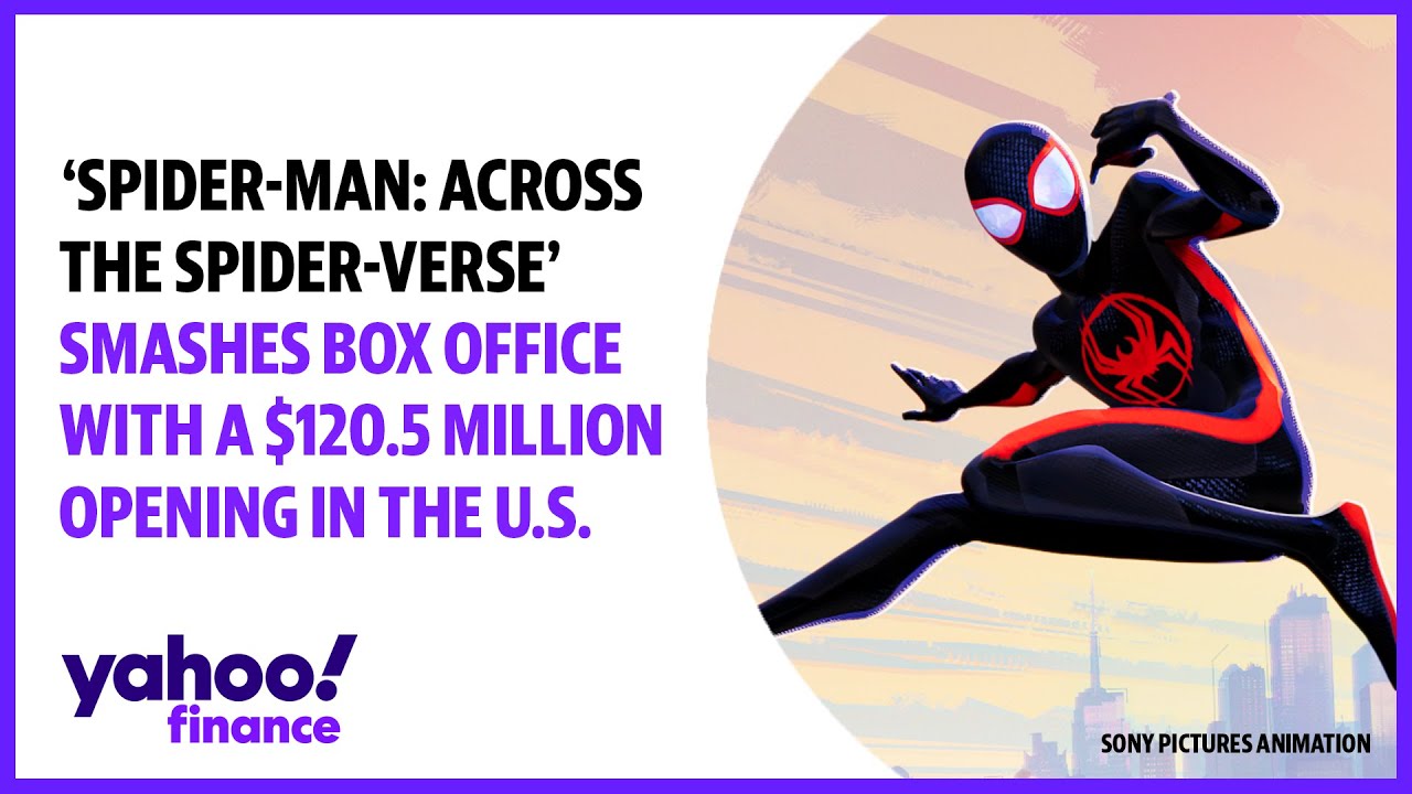 Spider-Man: Across the Spider-Verse' becomes best animated launch for ...