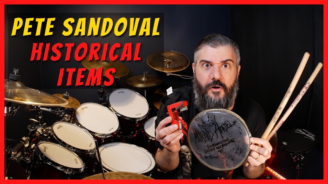 CHECK THIS OUT! AMAZING items from PETE SANDOVAL - Morbid Angel ...