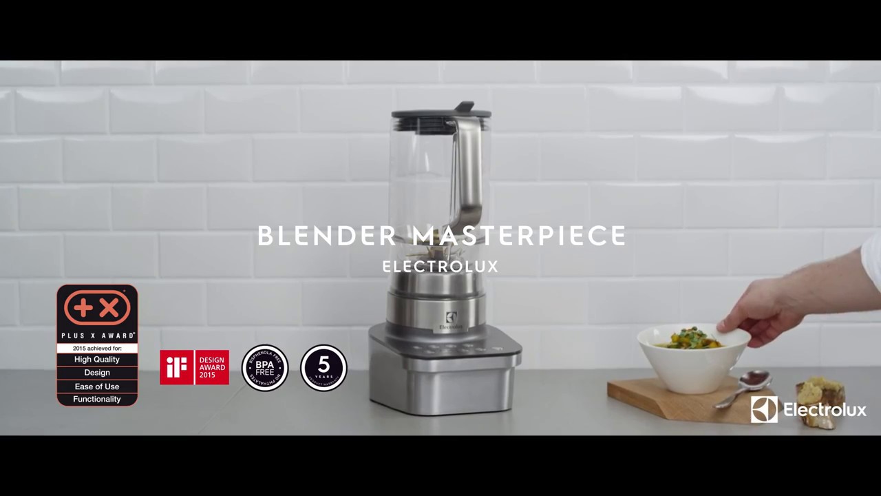 Electrolux Masterpiece Blender - YouTube