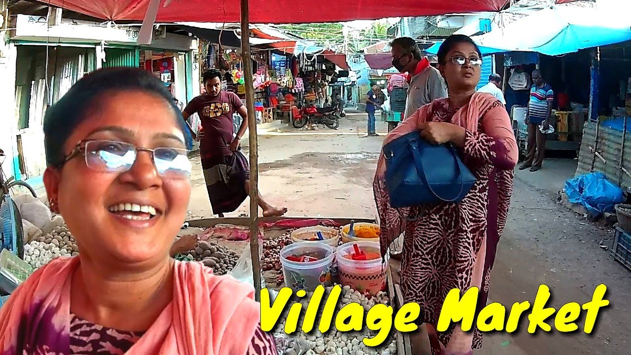 Bangladesh Village Market | Talking With Rural People in Market | Barisal-Agoljhara Haat Bazar ...
