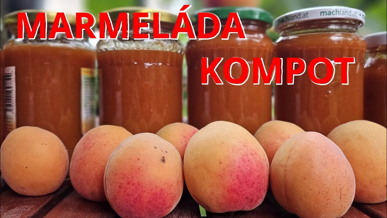 MERUŇKY , MARMELÁDA, KOMPOT - YouTube