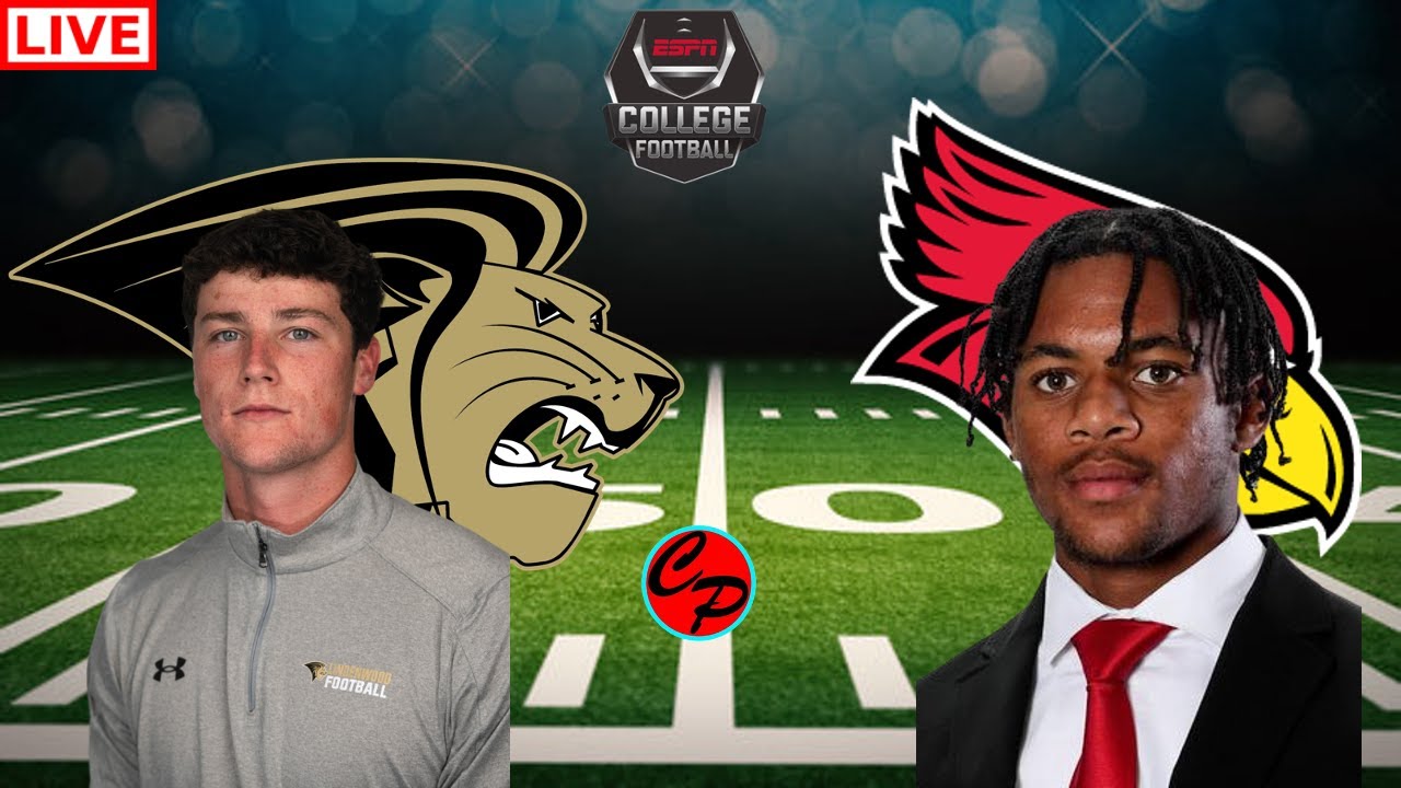 LINDENWOOD vs ILLINOIS STATE COLLEGE FOOTBALL LIVE GAME CAST & CHAT ...