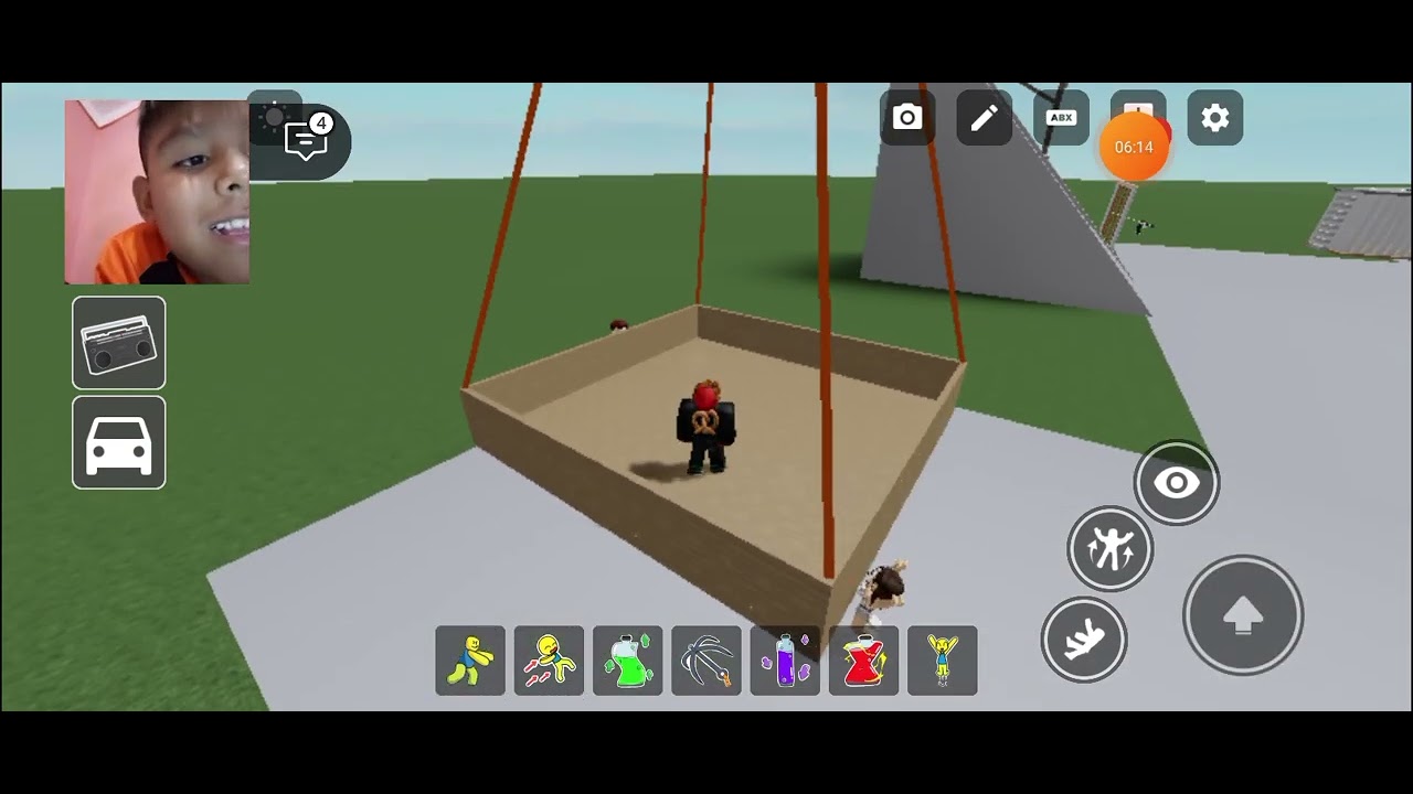 Lander jugando el juego de roblox rompehuesos - YouTube