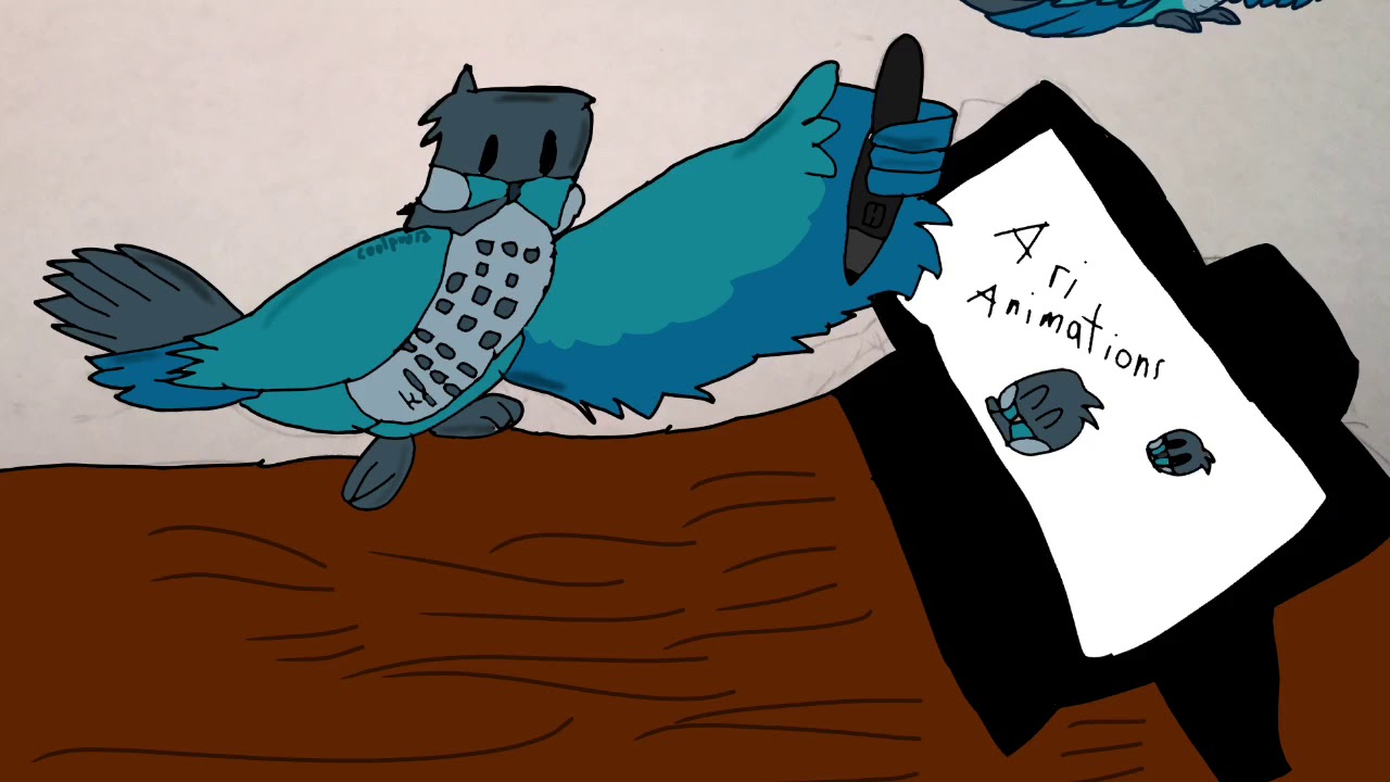 Ari The Dank Birb (no Speedpaint,sorry) - YouTube