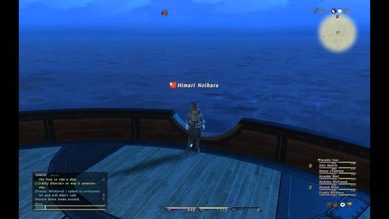 FF14 Open Beta Video Ul'dah to Limsa Lominsa Ferry HD - YouTube