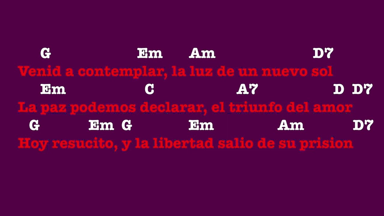 Venid a celebrar la Pascua del Señor - Letra y Acordes - YouTube