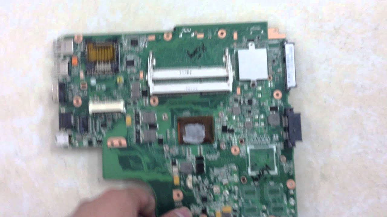 Main Laptop Asus K43E - YouTube