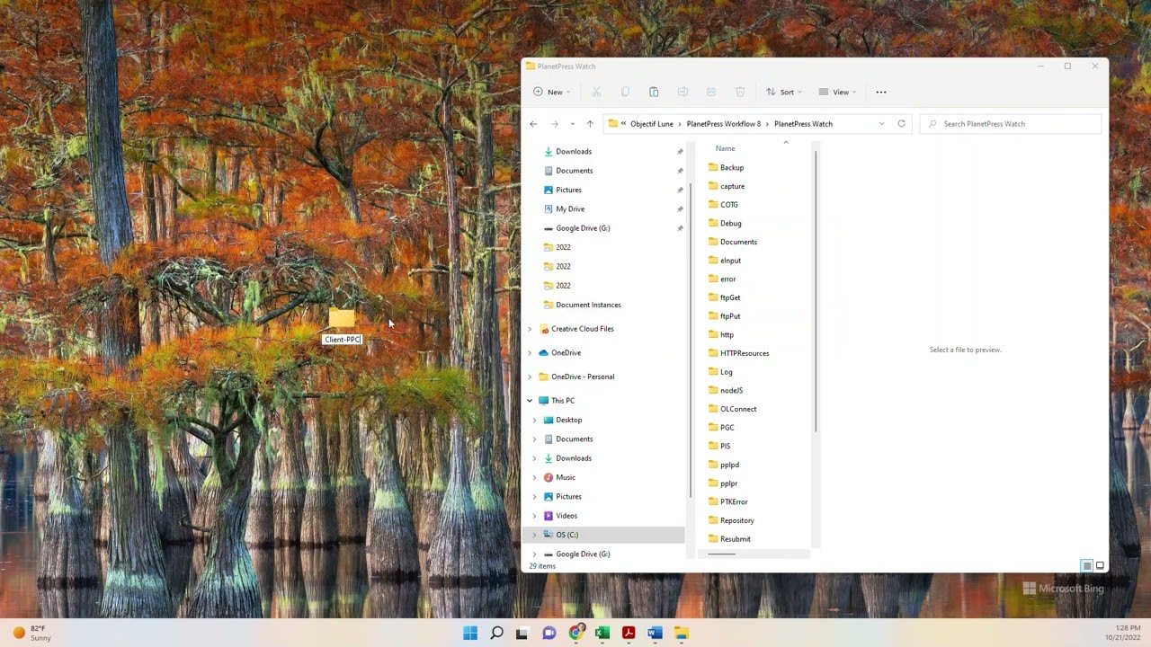 PlanetPress and PReS Connect File Locations for Environment Analysis ...