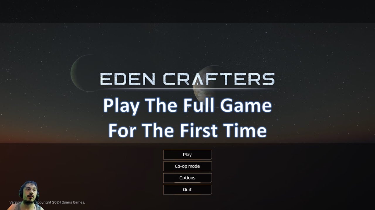 Eden Crafters Playing The Full Game For The First Time - YouTube