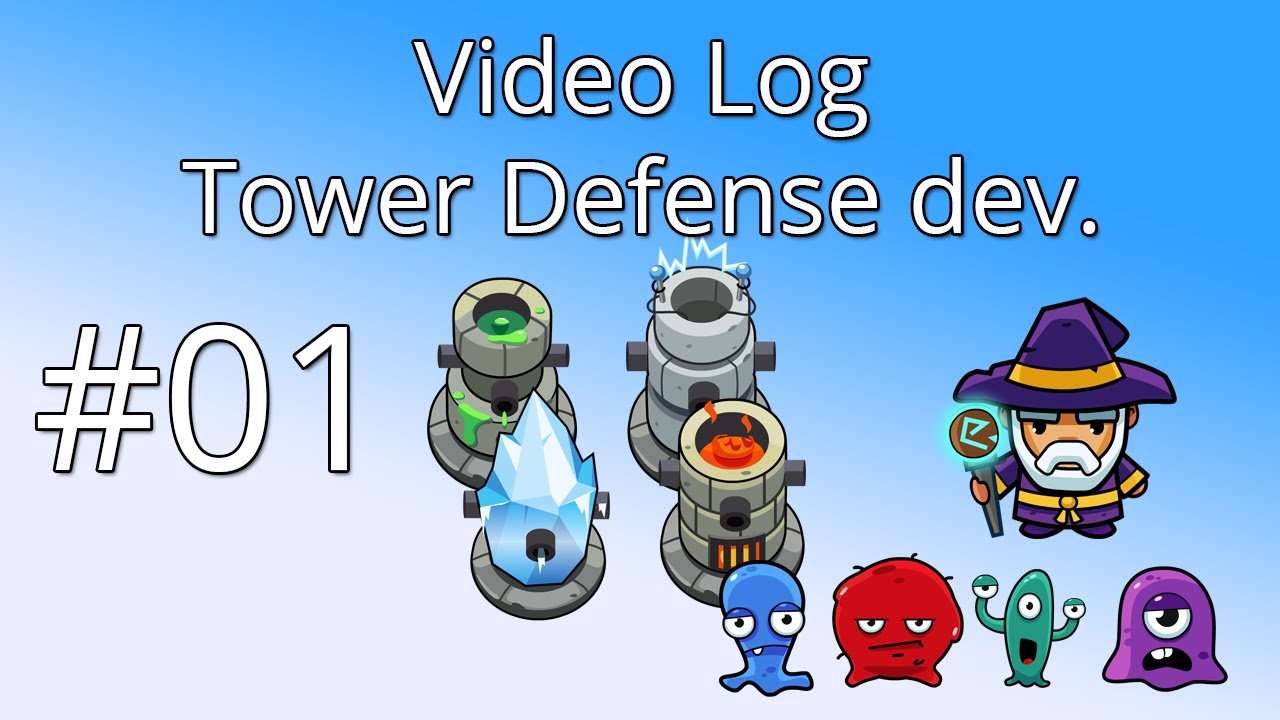 01. Video log: Tower Defense development - YouTube