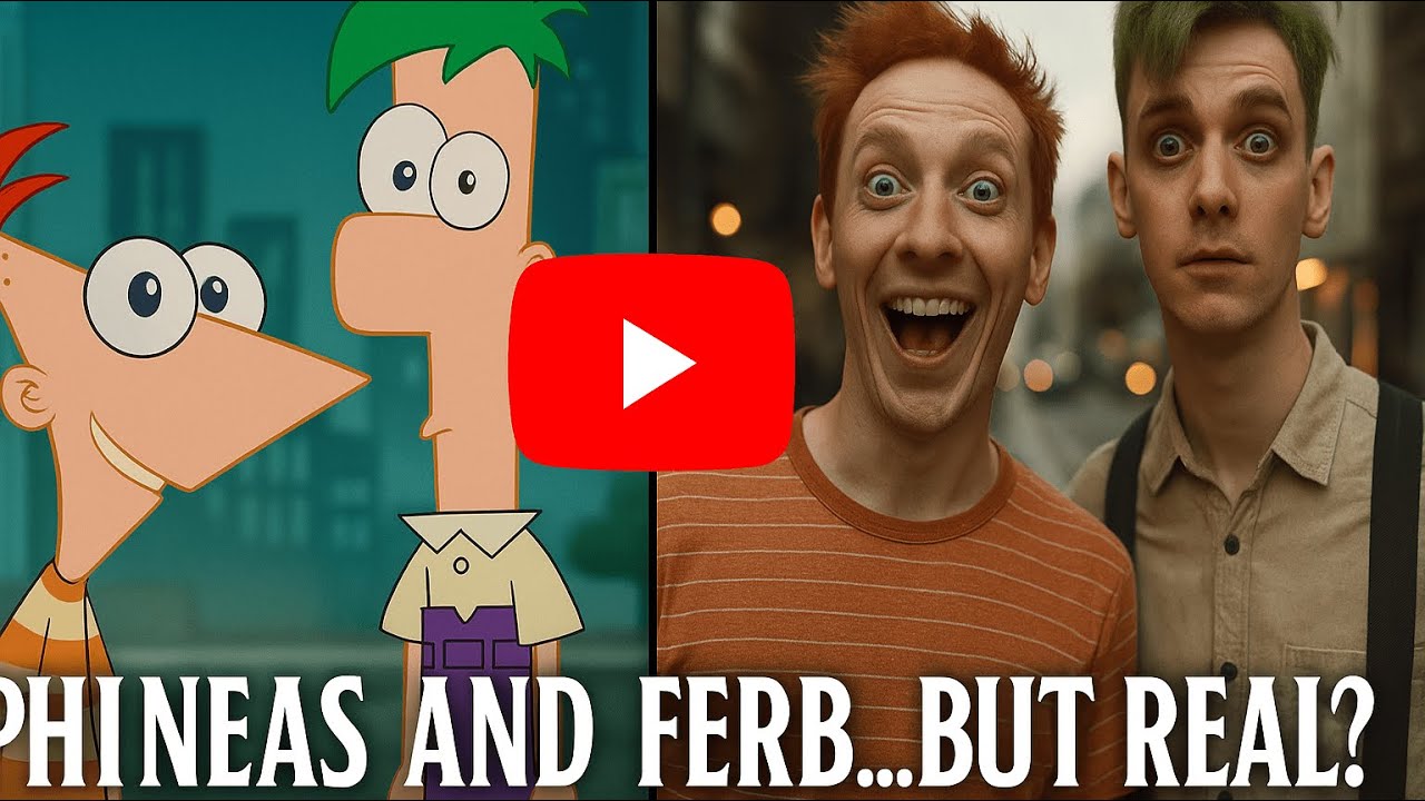 Phineas and Ferb Characters in the Real World - YouTube
