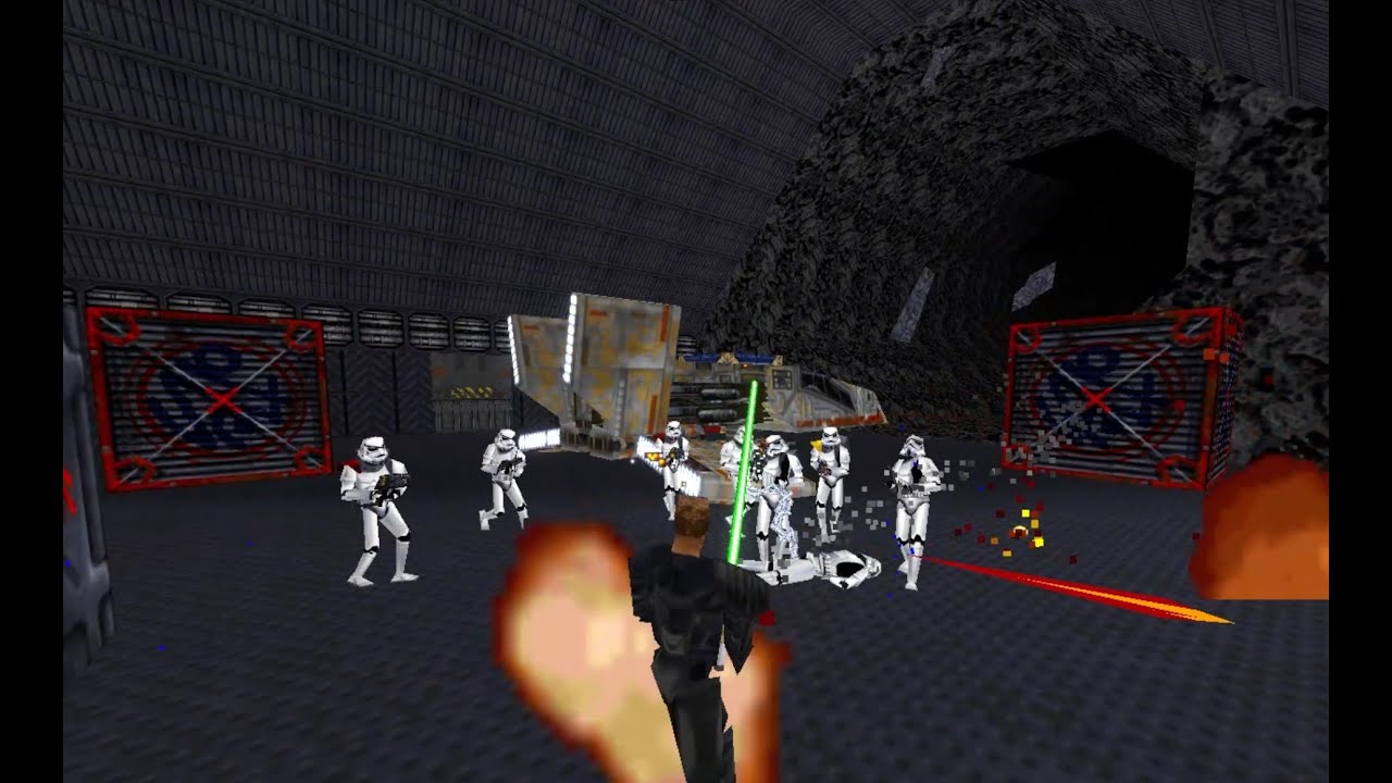 Star Wars: Dark Emperor. Jedi Knight Dark forces II Mod walkthrough ...
