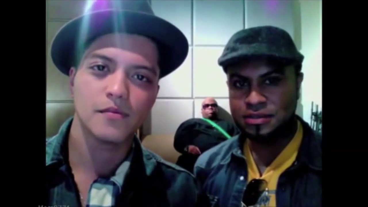 Bruno Mars Funny Moments with private camera - YouTube