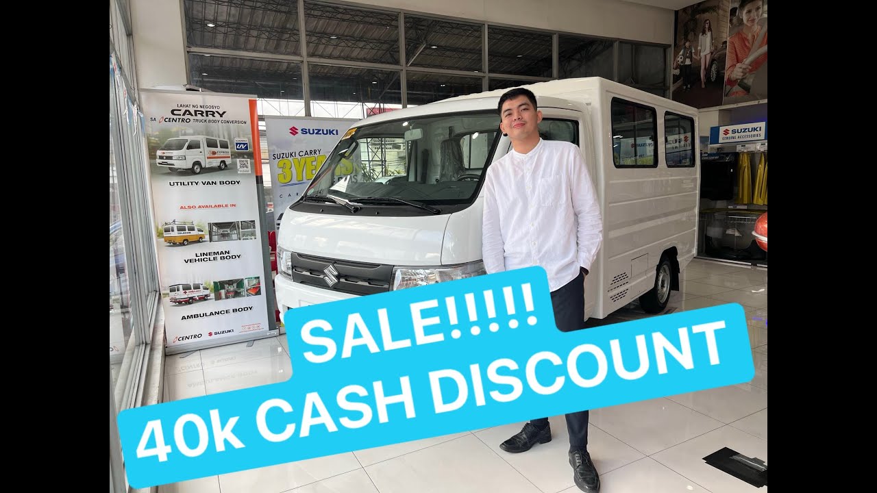 Suzuki carry utility van with big cash discount, fast transaction and ...