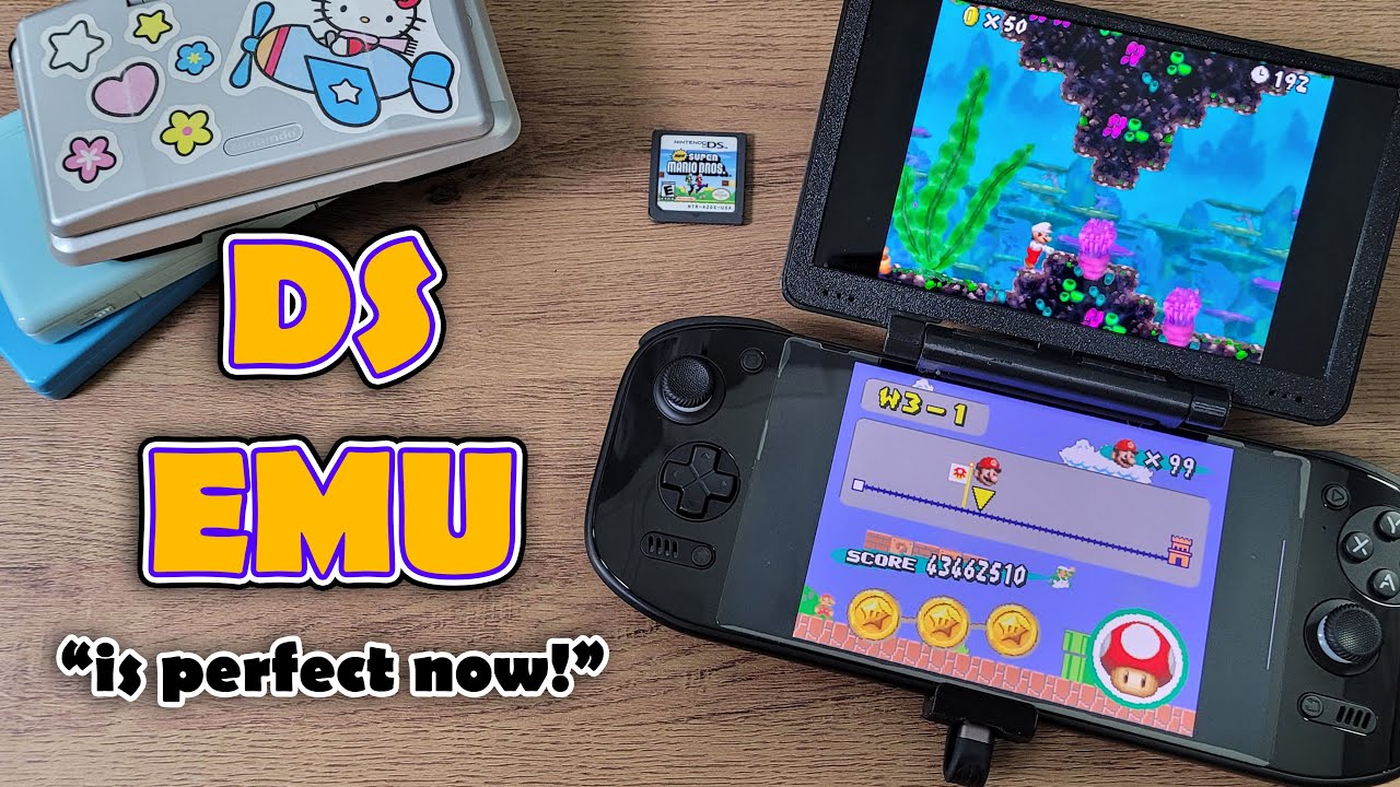 Play DS Emulation With Drastic Odin 2 Portal With The DNA Duo - YouTube