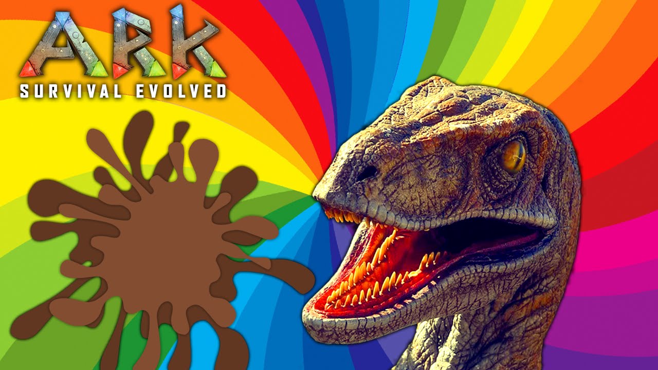 RAPTOR SURPRISE POOP FIGHT - (ARK: Funny Moment) - YouTube