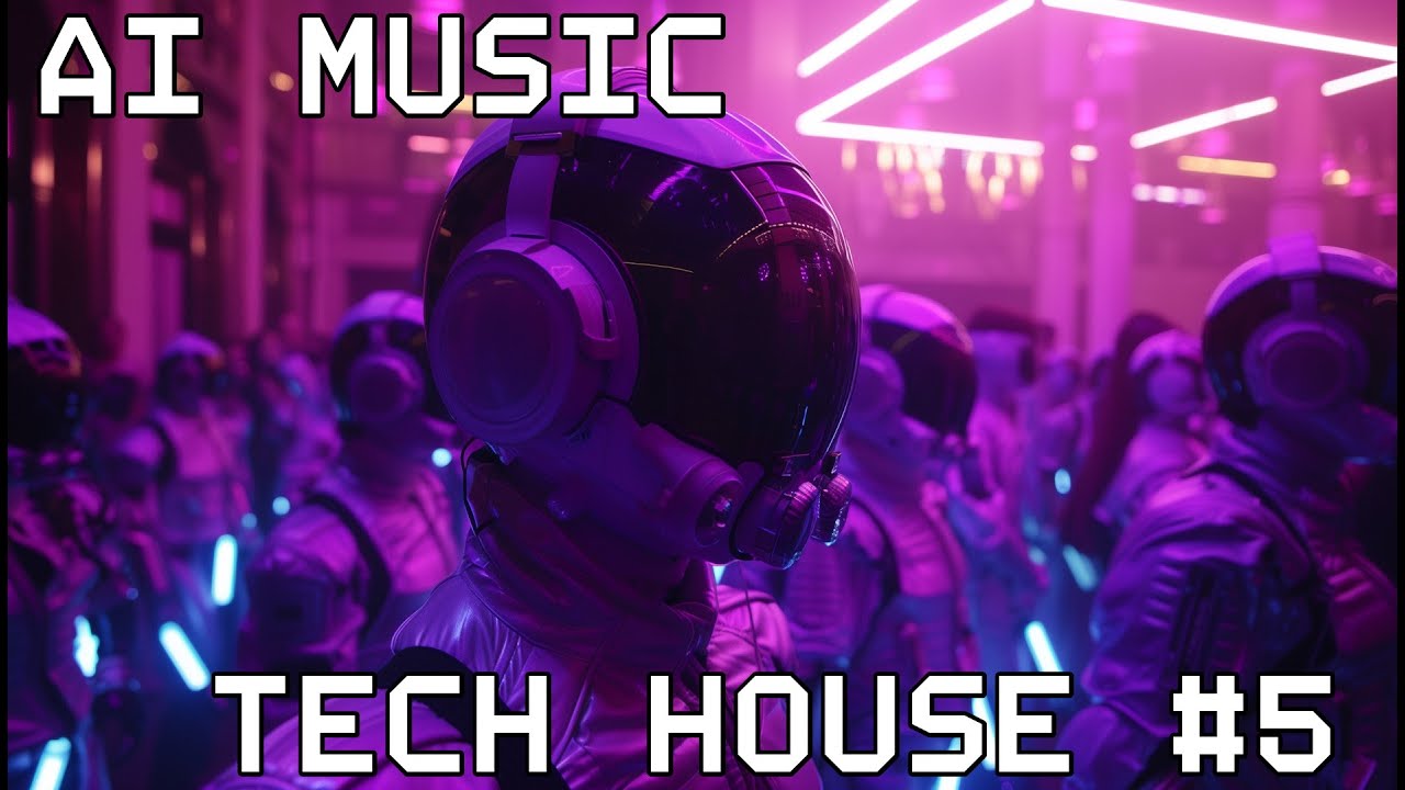 1 Hour of AI Generated Tech House Music | Artificial Intelligence Beats ...