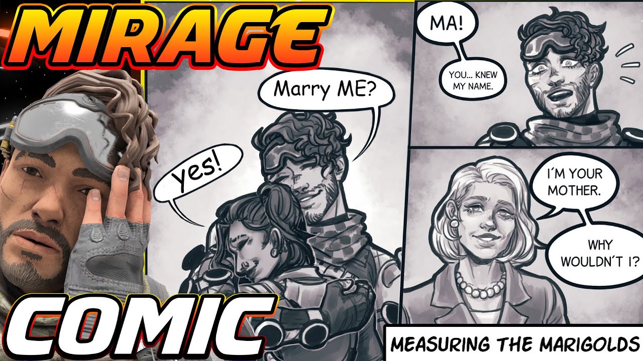 Mirage wants Rampart ! 😮 : Apex Legends Lore Season 9 Comic - YouTube