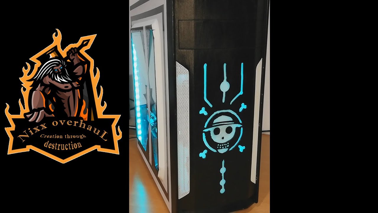 One piece pc build (Supercase F55A) - YouTube
