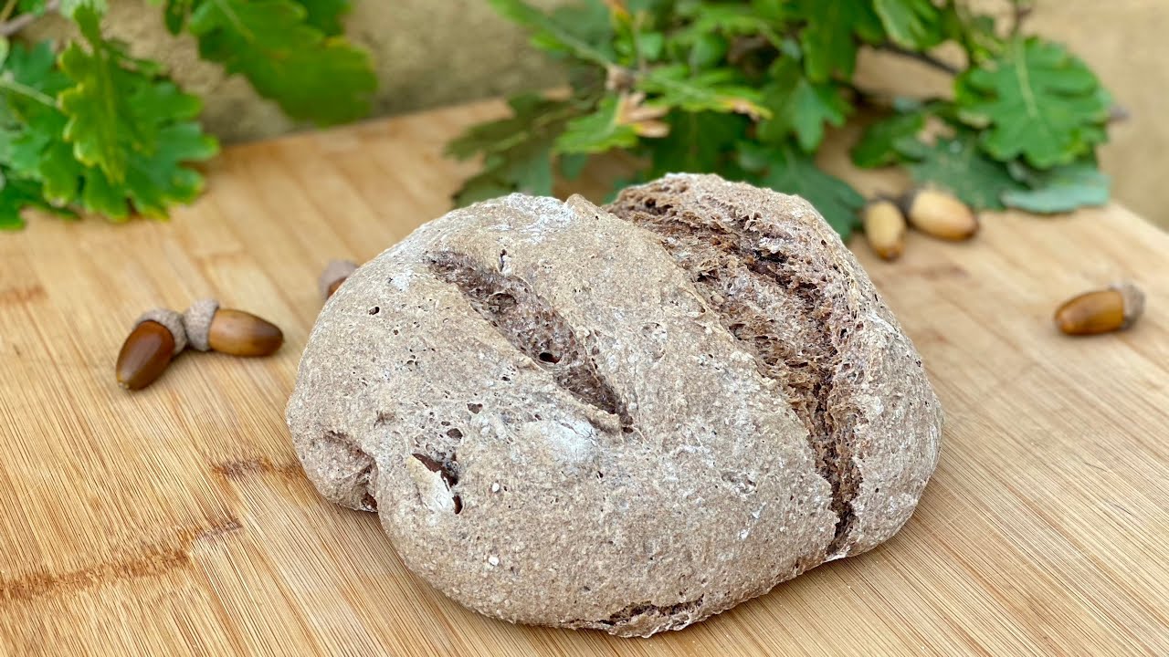ACORNS BREAD recipe 😋 How to make Bread at Home using Acorns # ...