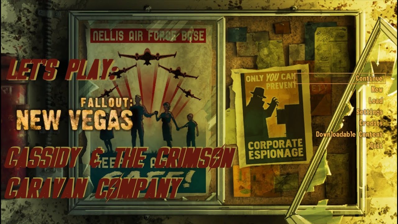 Let's Play Fallout New Vegas: Cassidy & The Crimson Caravan Company 🔪 ...