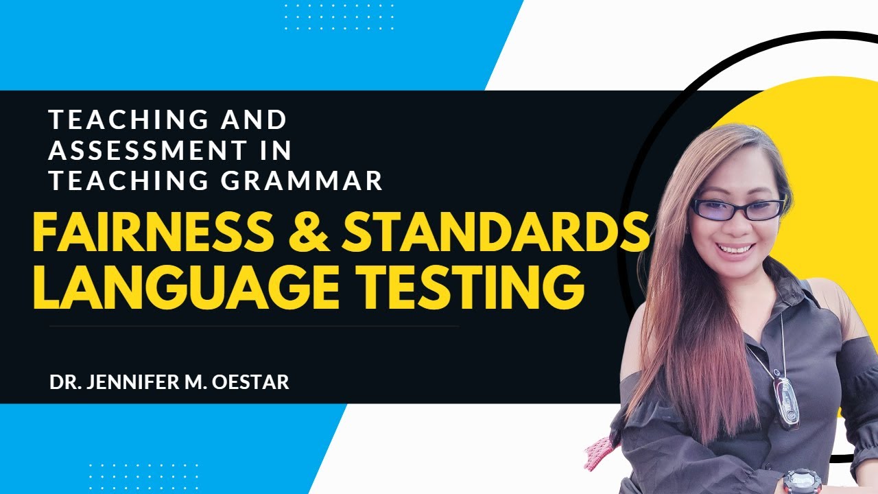 Fairness and Standards in Language Testing - YouTube
