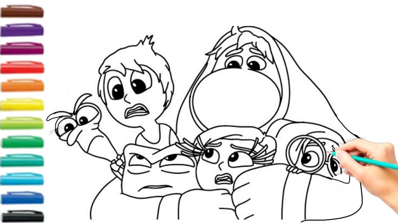 Inside Out 2 embarrassment captures joy sadness anger disgust feer ...