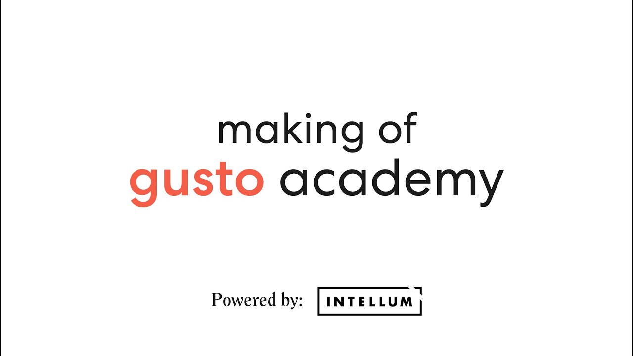 Making of Gusto Academy (Episode 1 Trailer) - YouTube