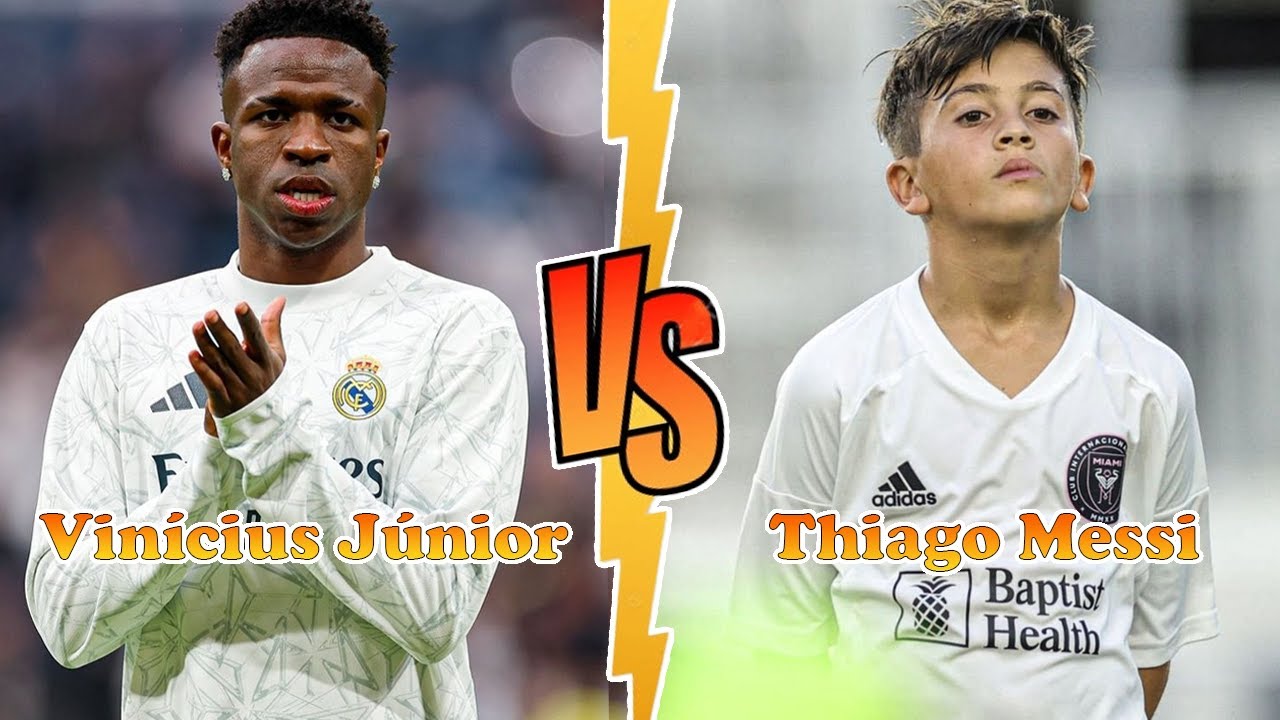 Vinícius Júnior (Real Madrid) VS Thiago Messi Transformation ★ From ...