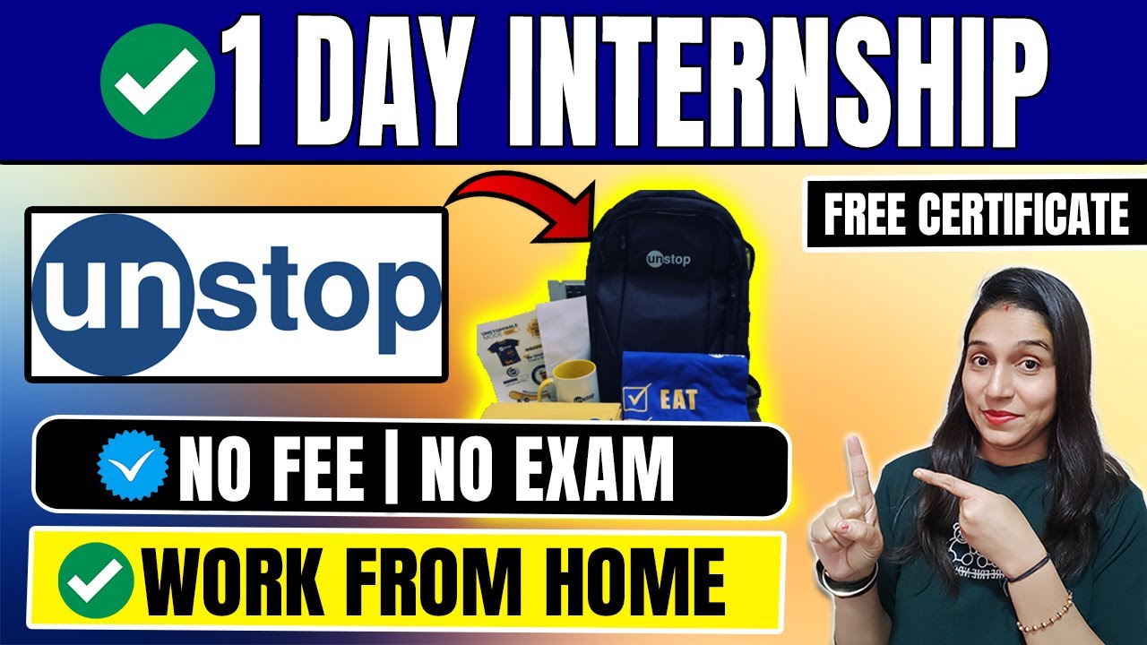 🔴One Day Internship | free internship with certificate online | High ...