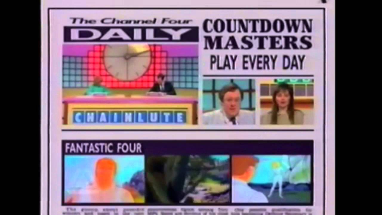 Channel Four Daily (1989) Promo - YouTube