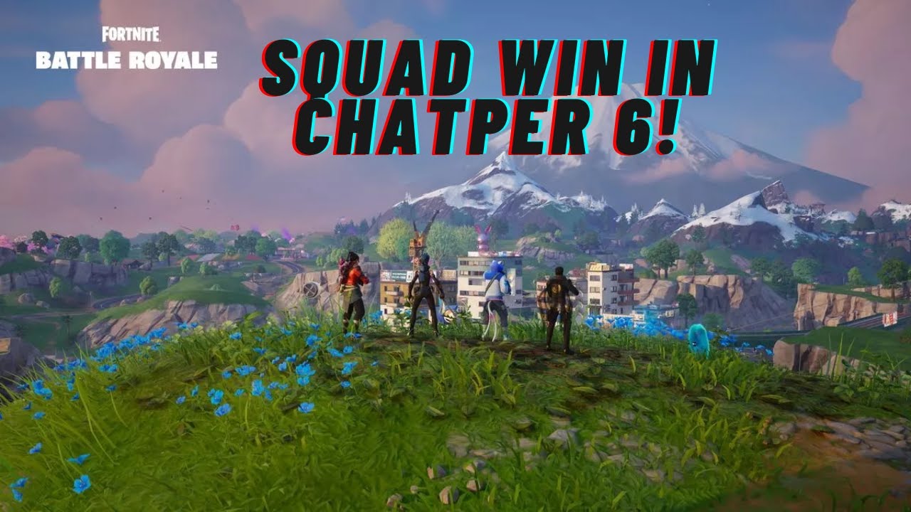 First Squad Win In Chapter 6 (Fortnite) - YouTube