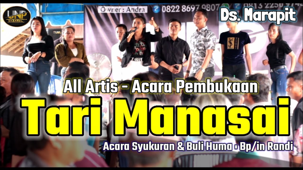 TARI MANASAI - All Artis | Desa Marapit - YouTube
