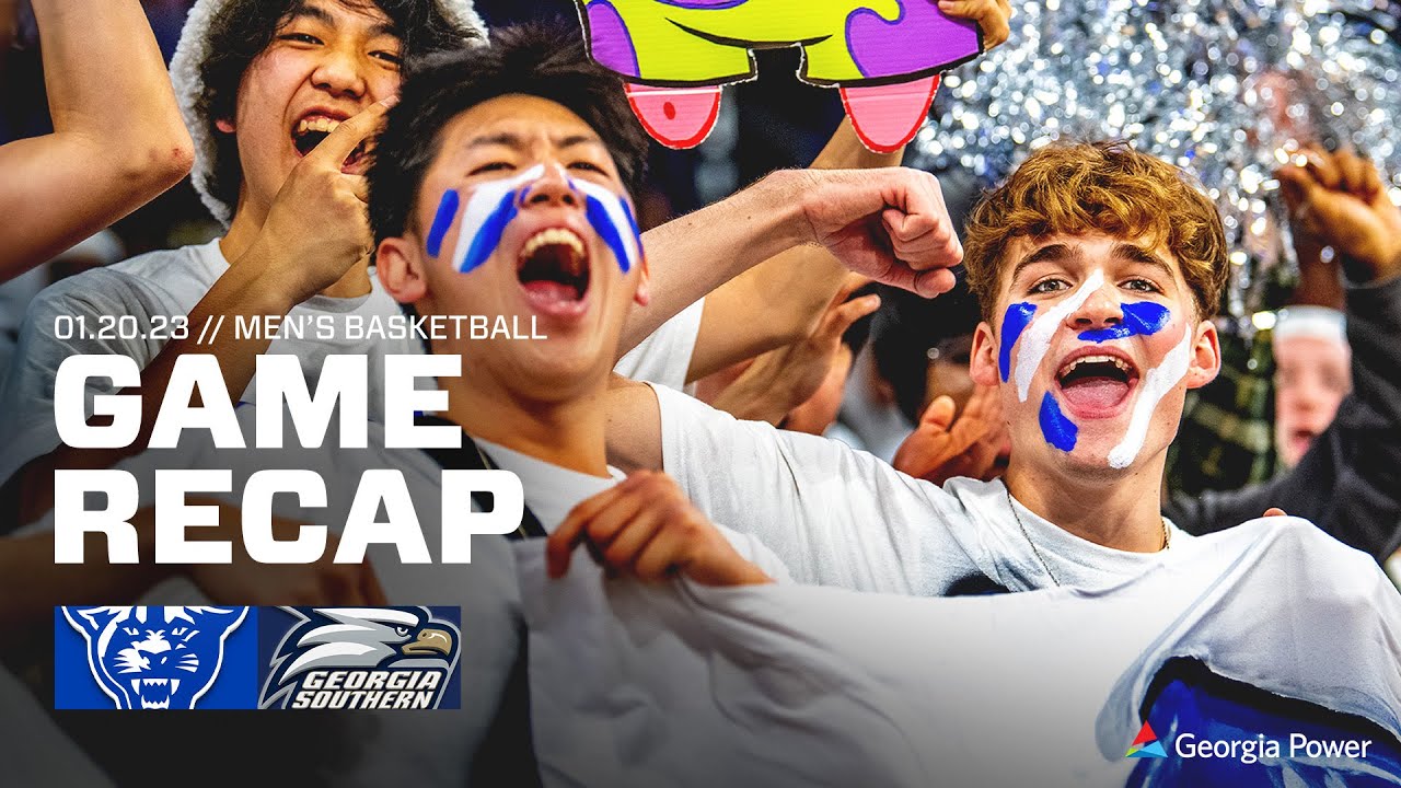 HIGHLIGHTS: GSU vs. Georgia Southern | Men's Basketball - YouTube