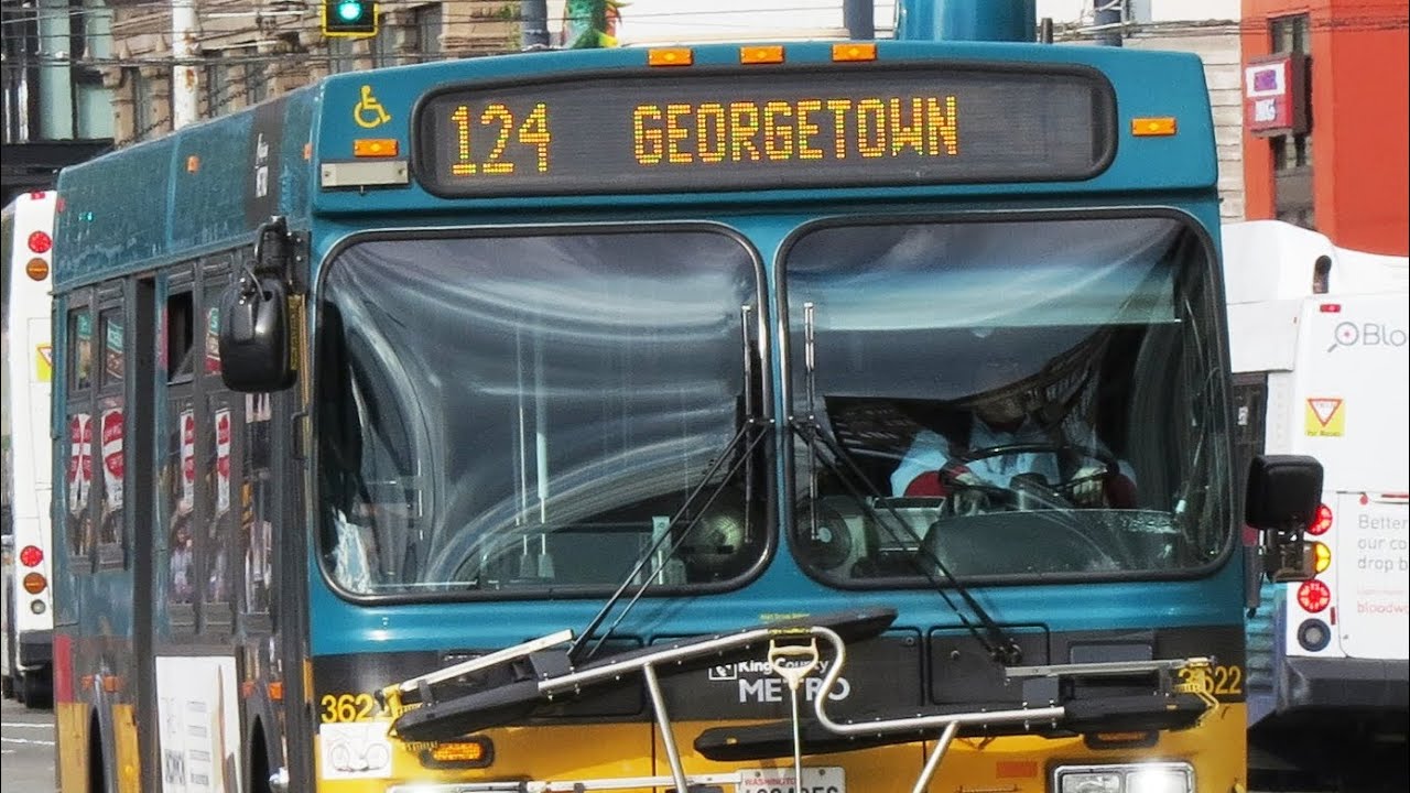 A ride on King County Metro 2003 New Flyer D40LF 3622 - YouTube