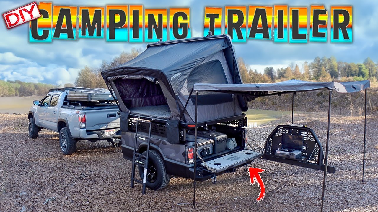 Almost Finished... DIY Overland Camping Trailer, Custom Tailgate & More ...