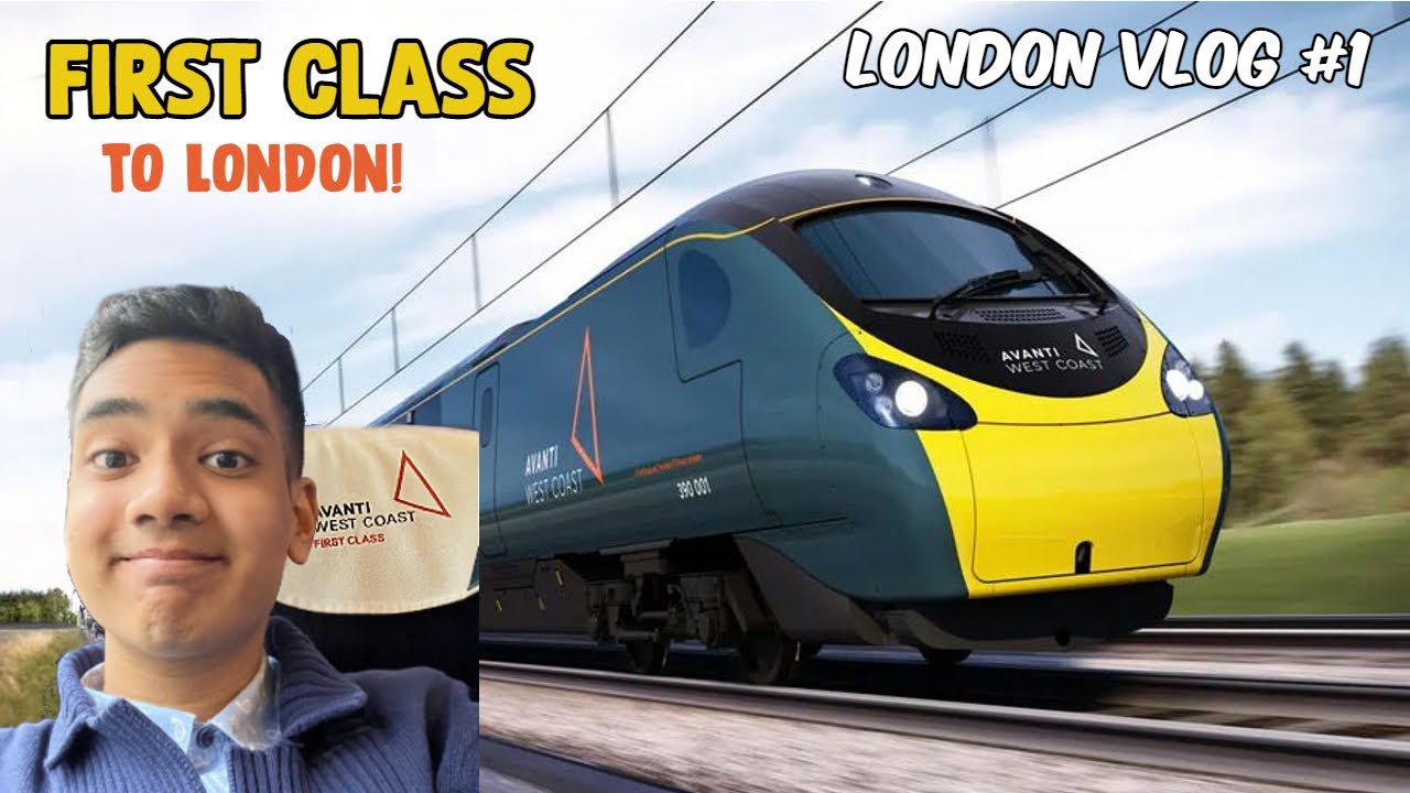 Avanti West Coast *FIRST CLASS* - Manchester Piccadilly to London ...