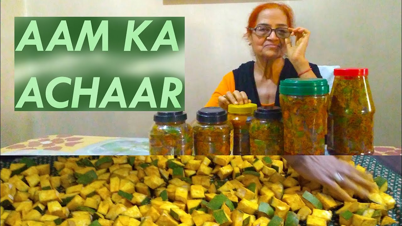 How to make Aam Ka Achaar at Home- - YouTube