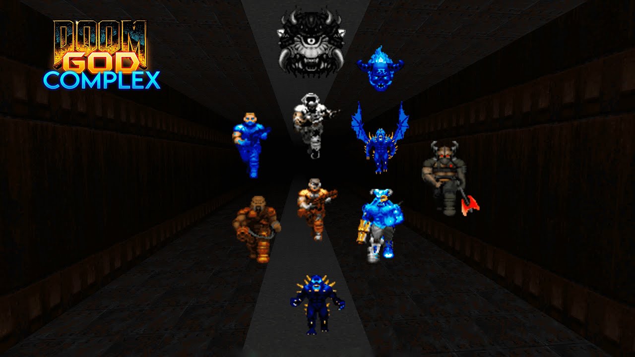God Complex GzDoom Corruption Cards (1994TU.wad) 18 Map - YouTube