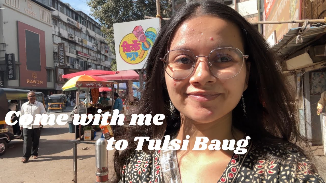 Visiting tulsi baug for shopping 🛍️#vlog#food#youtube#tulsibaug#fun# ...