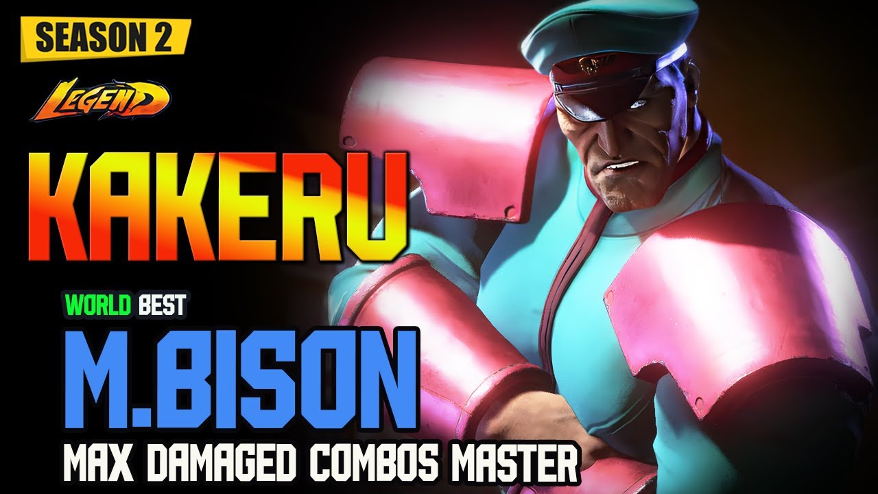 SF6🔥 Kakeru (M.Bison) World Dangerous Gameplay !🔥Best Ranked Match 🔥SF6 ...