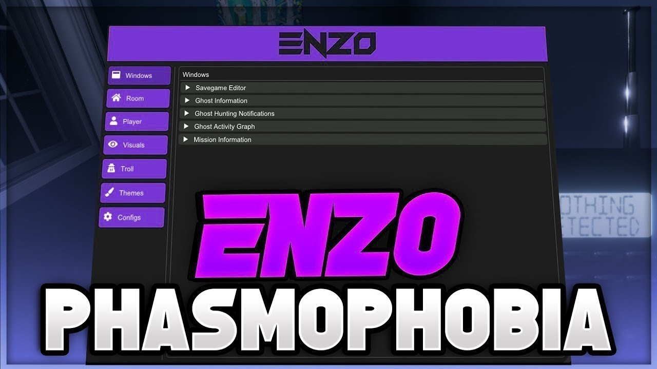 **NEW** ENZO MOD MENU - PHASMOPHOBIA | BEST MOD MENU | MORE FUNCTIONS ...