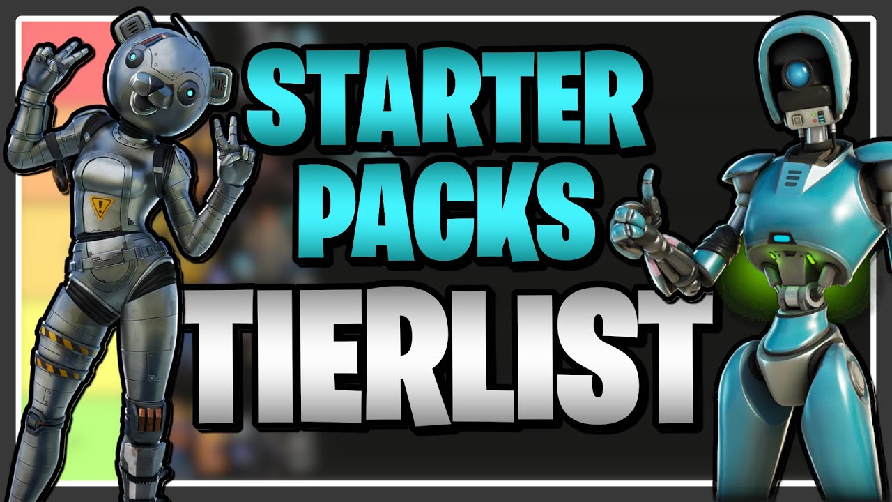 Ranking EVERY STARTER PACK for Fortnite Save the World! (STW Starter ...
