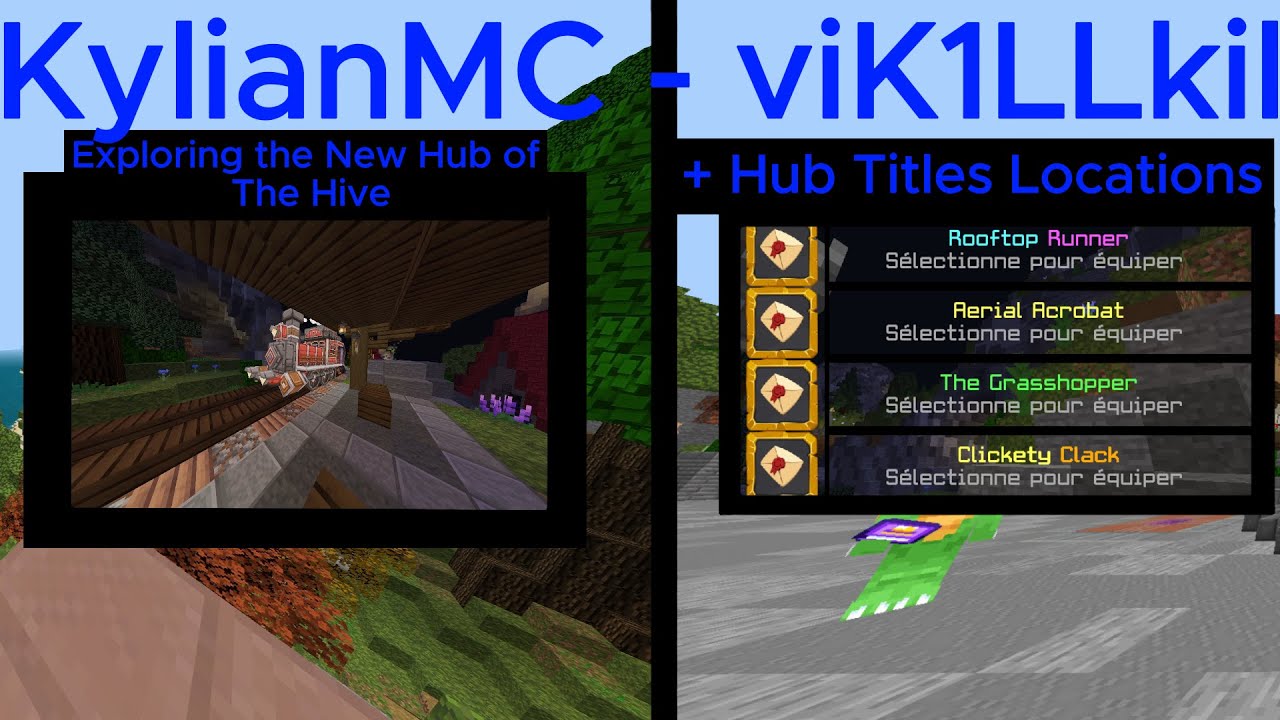 New Hub of The Hive + Hub Titles Locations - Exploring (KylianMC ...