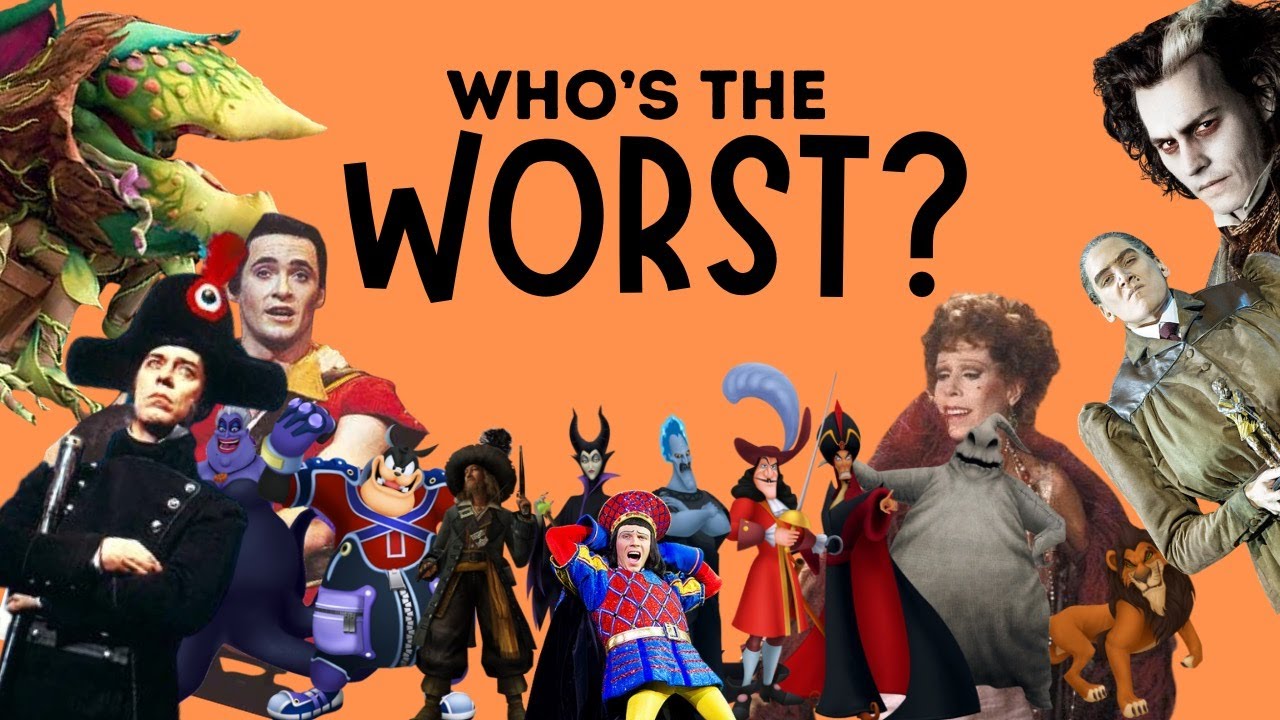 Top 5: Musical Villains - YouTube