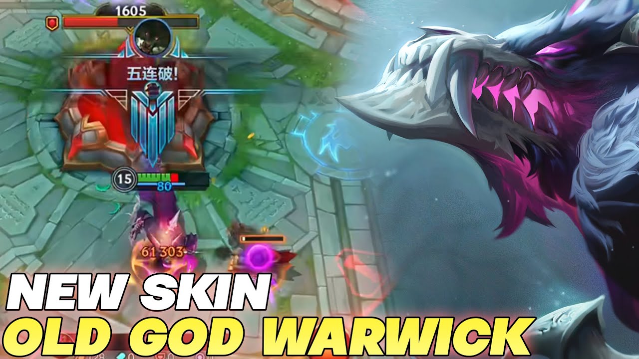 WILD RIFT WARWICK GAMEPLAY ( NEW SKIN ) | THIS HOW TO PLAY WARWICK ...